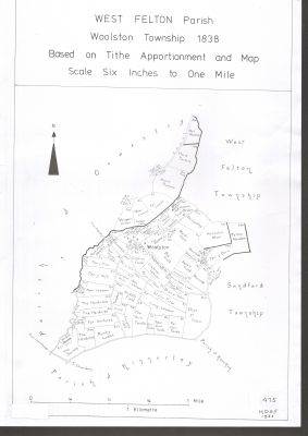 Oswestry Borderland Heritage - 1830s Tithe Maps